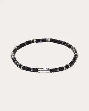 John Hardy Onyx & Hematite Heishi Bracelet
