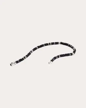 John Hardy Onyx & Hematite Heishi Bracelet