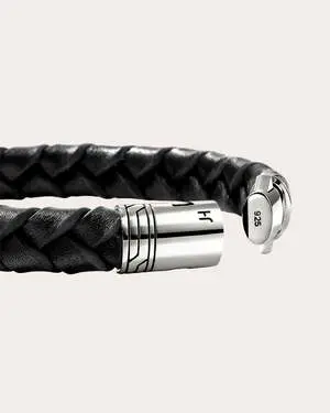John Hardy Braided Leather Bracelet
