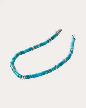 John Hardy 4mm Turquoise Heishi Bracelet