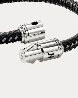 John Hardy Rubber Cord Bracelet