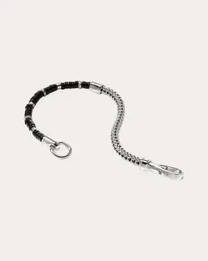 John Hardy Onyx Heishi Chain Bracelet
