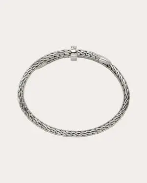 John Hardy Diamond Spear Pavé Flex Cuff