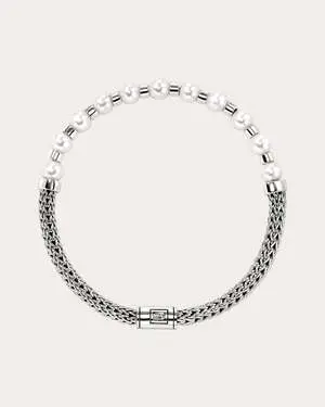 John Hardy Cultured Pearl Jh Essential Bracelet