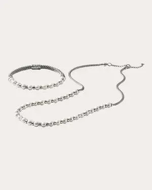 John Hardy Cultured Pearl Jh Essential Bracelet