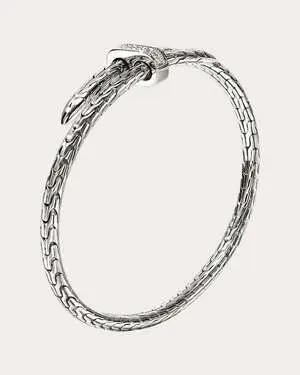 John Hardy Diamond Spear Flex Cuff