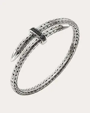 John Hardy Sapphire Spear Flex Cuff