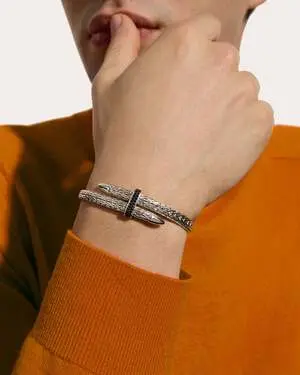 John Hardy Sapphire Spear Flex Cuff