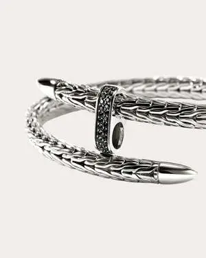 John Hardy Sapphire Spear Flex Cuff