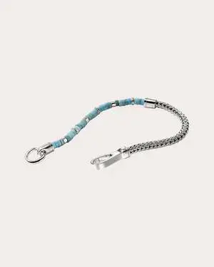 John Hardy Turquoise Heishi Chain Bracelet