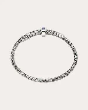 John Hardy Sapphire Spear Flex Cuff