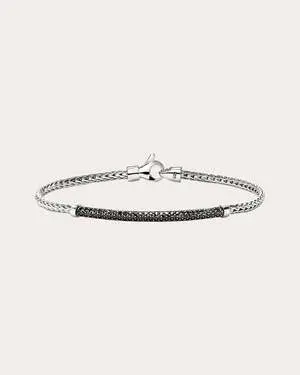 John Hardy Sterling Sapphire Pavé Bracelet - Silver