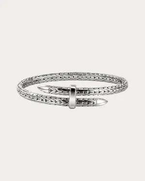John Hardy Spear Flex Cuff - Silver