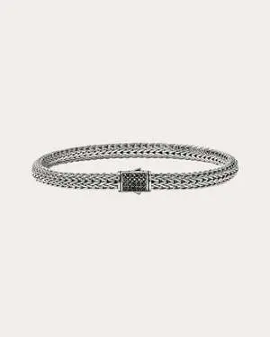 John Hardy Sapphire 5mm Icon Chain Bracelet - Black