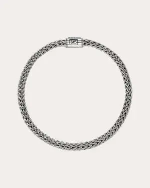 John Hardy Sapphire 5mm Icon Chain Bracelet In Sterling