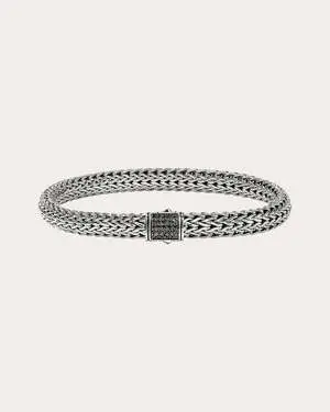 John Hardy Sterling Sapphire Icon Chain Bracelet - Silver