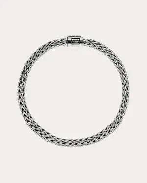 John Hardy Sterling Sapphire Icon Chain Bracelet