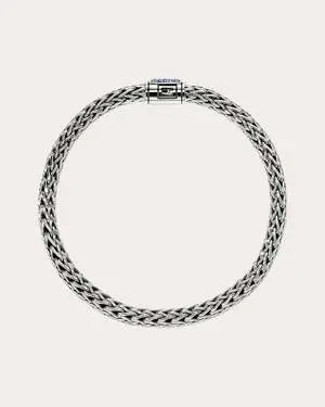 John Hardy Sterling Sapphire Icon Chain Bracelet