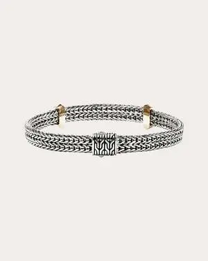 John Hardy Two-tone 6mm Icon Link Bracelet