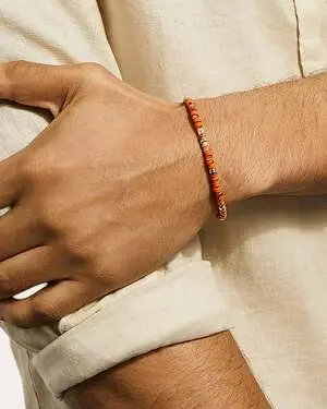 John Hardy Spiny Oyster Heishi Bracelet