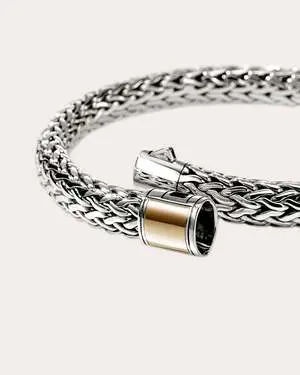 John Hardy Two-tone 7.5mm Icon Chain Bracelet