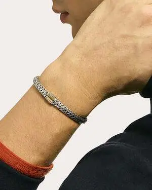 John Hardy Two-tone 6.5mm Icon Chain Bracelet