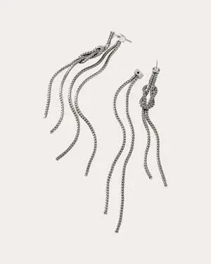 John Hardy Love Knot Drop Earrings