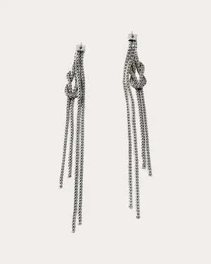 John Hardy Love Knot Drop Earrings