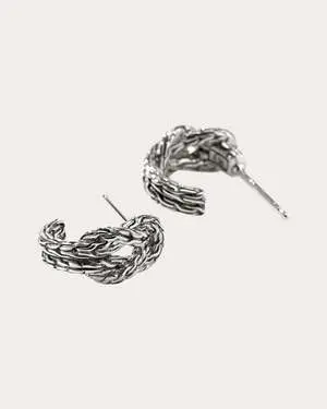 John Hardy Love Knot Hoop Earrings