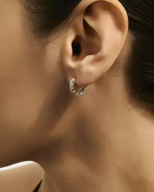 John Hardy Jh Essential Hoop Earrings