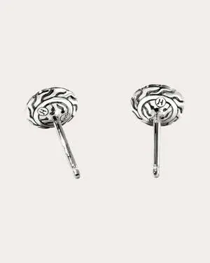 John Hardy Sapphire Jh Essential Pavé Stud Earrings