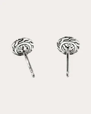 John Hardy Sapphire Jh Essential Pavé Stud Earrings