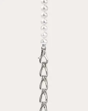 John Hardy Cultured Pearl Surf Necklace