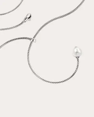 John Hardy Cultured Pearl Jh Essential Lariat Necklace