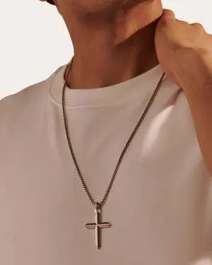 John Hardy Cross Pendant Necklace