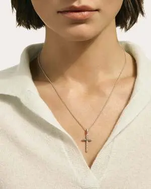 John Hardy Jh Essential Cross Pendant Necklace
