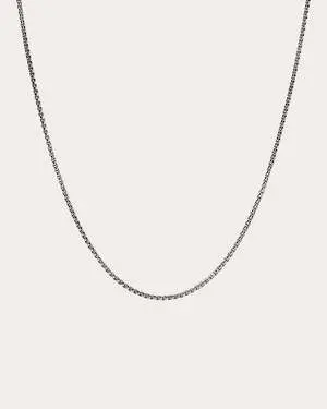 John Hardy 1.6mm Box Chain Necklace - Silver