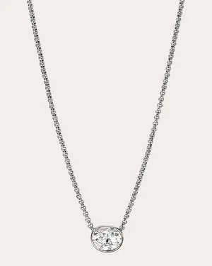 John Hardy 1.25ctw Diamond Jh Lovestruck Necklace - Silver