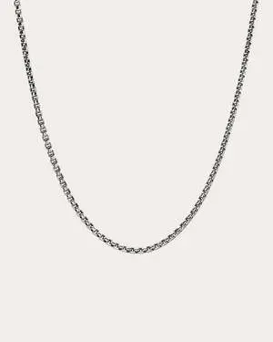 John Hardy 2.7mm Box Chain Necklace - Silver