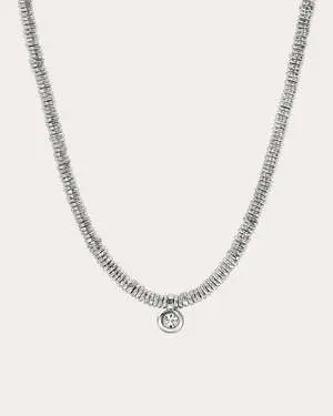John Hardy 1ctw Diamond Lovestruck™ Heishi Necklace
