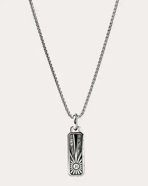 John Hardy Lapis Lazuli Talisman Pendant Necklace