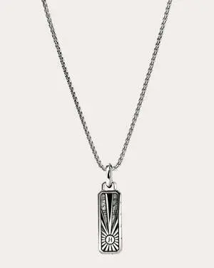 John Hardy Turquoise Talisman Pendant Necklace