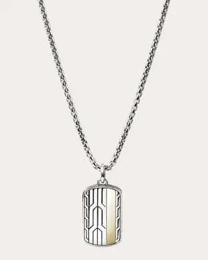 John Hardy Two-tone Icon 50 Necklace - Silver