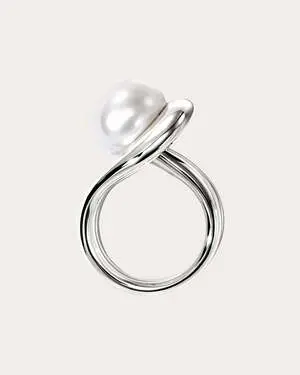 John Hardy Cultured Pearl Surf Ring