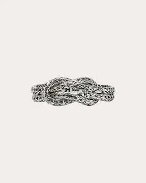 John Hardy Love Knot Ring - Silver