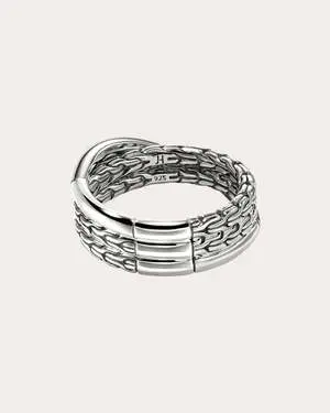 John Hardy Jh Essential Crossover Ring