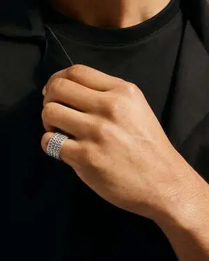 John Hardy 12mm Icon Link Ring
