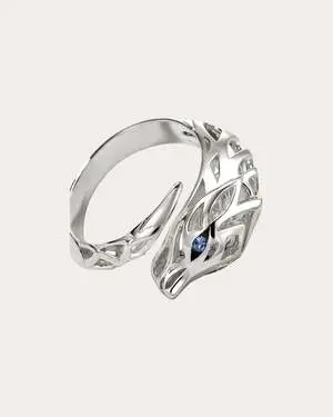 John Hardy Blue Sapphire Naga Ring