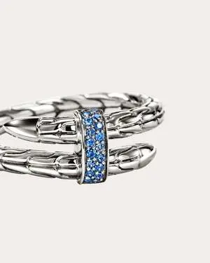 John Hardy Sapphire Spear Ring