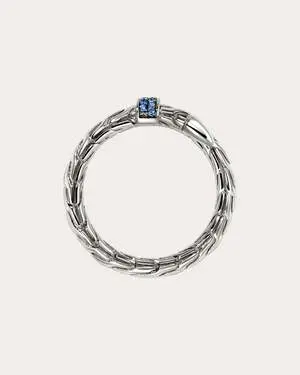 John Hardy Sapphire Spear Ring